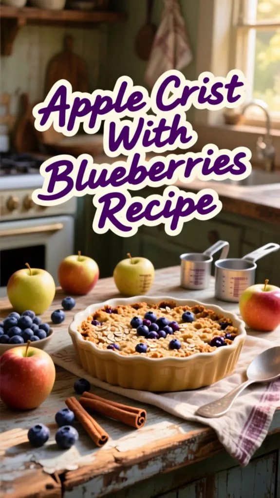 Apple Crisp With Blueberries Recipe - Recipe Local