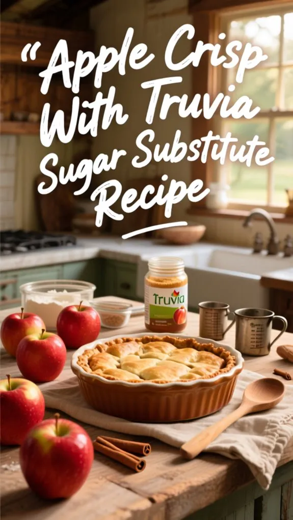 Apple Crisp With Truvia Sugar Substitute Recipe - Recipe Local