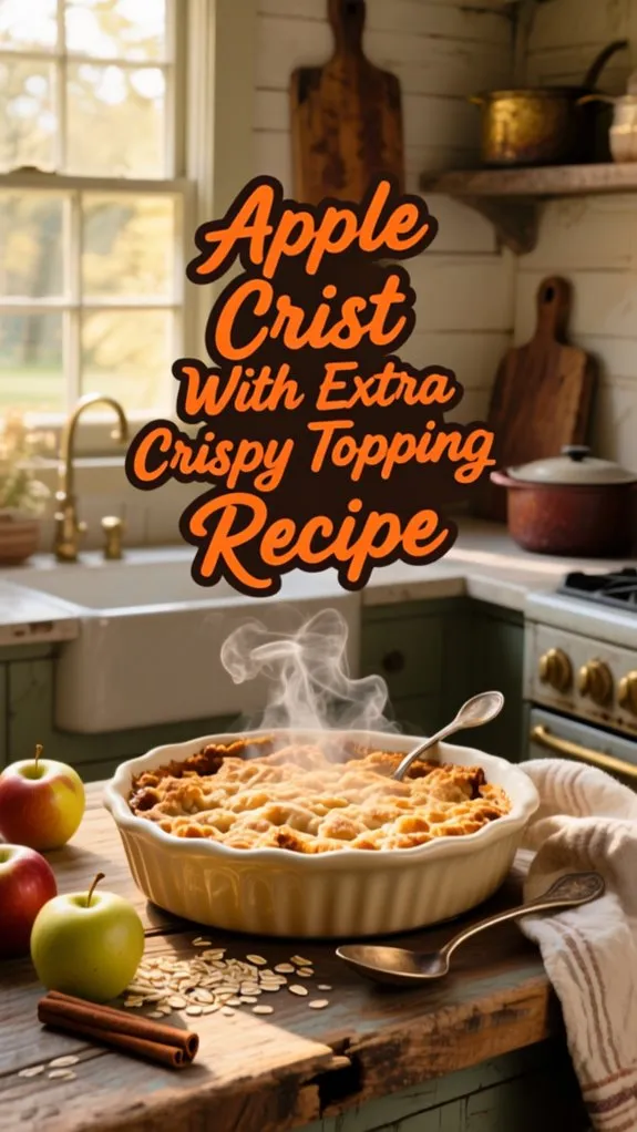 Apple Crisp With Extra Crispy Topping Recipe - Recipe Local